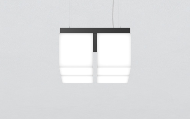 3G-PKU822. 8'' MULTIPLE SQUARE KUBO PENDANT MOUNTED. by 3G Lighting