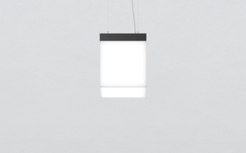 3G-PKU801. 8'' SQUARE KUBO PENDANT MOUNTED. by 3G Lighting