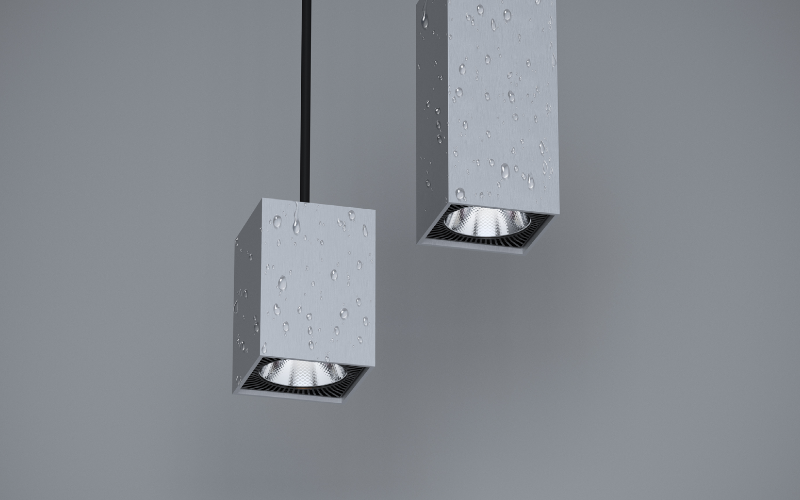 CS4-WL. CORE/WL 4 SQUARE, WET LOCATION, DIRECT ILLUMINATION. by ALW