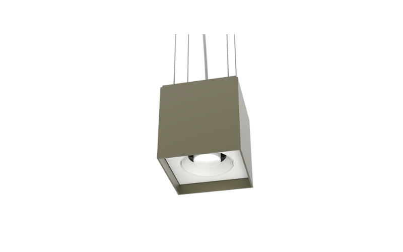P381. POLA BOX PENDANT. by Arancia Lighting