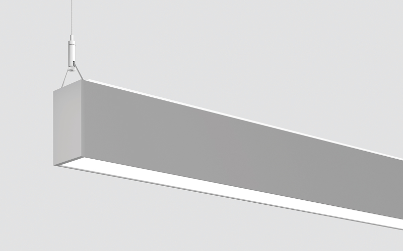 TB2DILED. Beam 2 Pendant mount - Direct / Indirect. by Axis Lighting