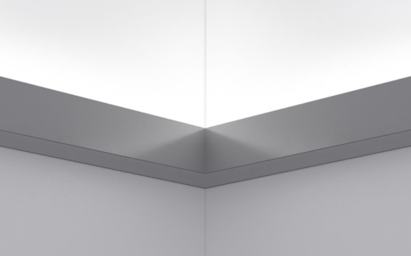 TB3WILEDPAT. Beam 3 LED WALL MOUNT - INDIRECT REGULAR LIT CORNER ...