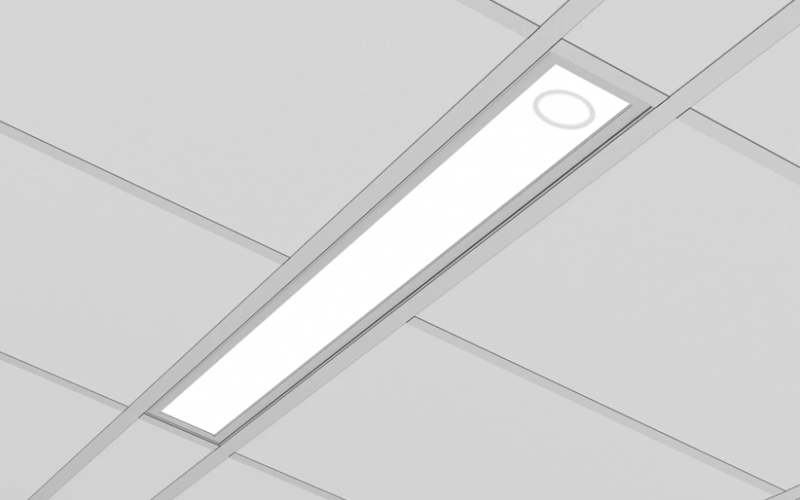 BCASY1. Asymmetric Multi-Function Single Overbed Recessed. by Axis Lighting