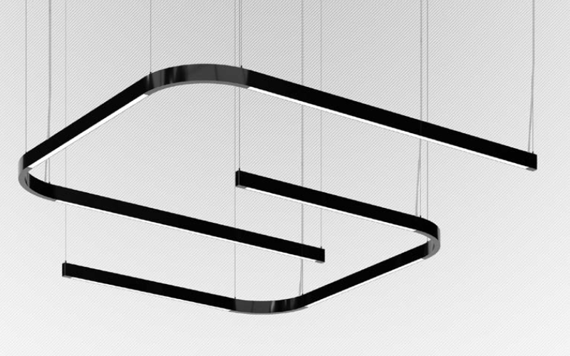 StencilFlex U-Forms Spotless Flush. by Axis Lighting