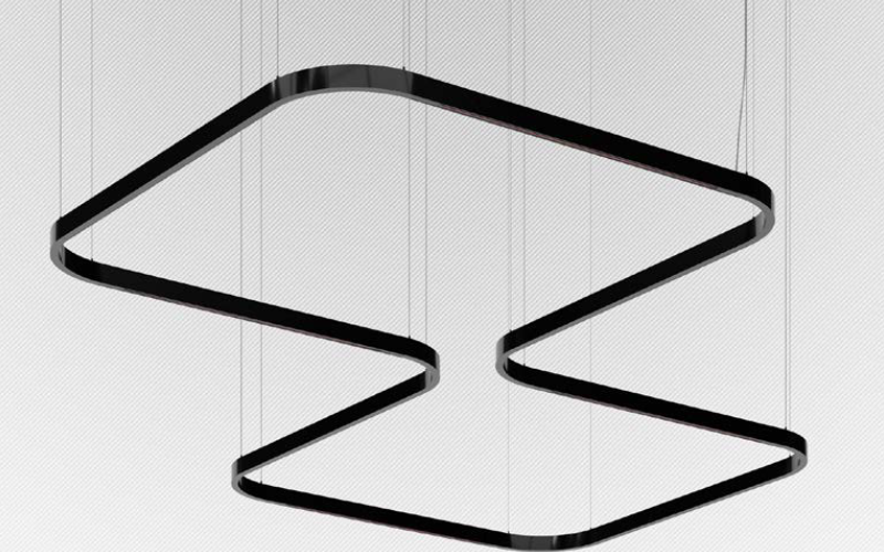 StencilFlex Bow tie shape AxisTrak. by Axis Lighting