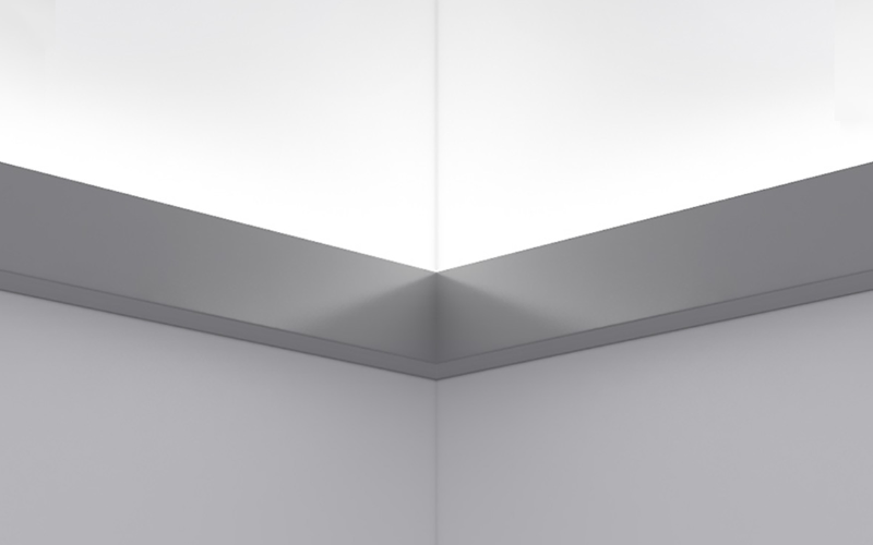 TB2WILEDPAT. Beam 2 LED WALL MOUNT - INDIRECT REGULAR LIT CORNER ...