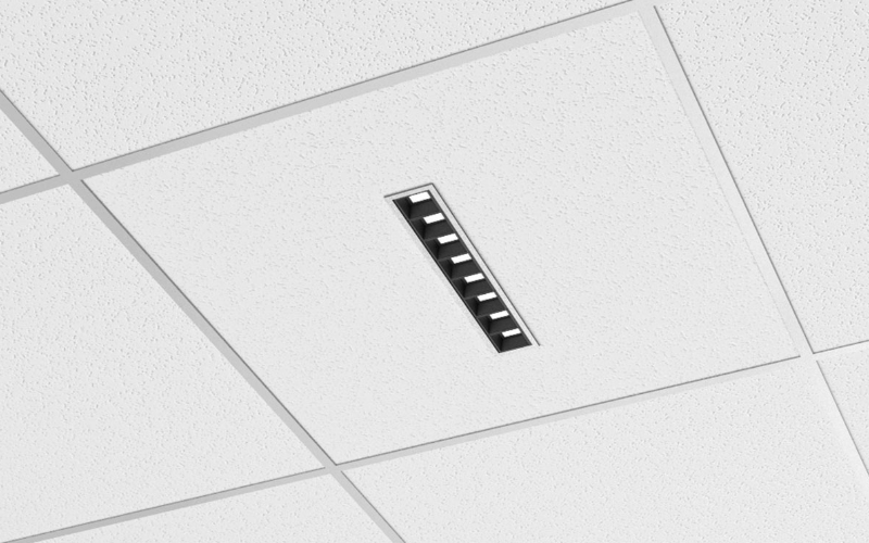 PIMLR. Pixel MikroLite 1.5 Recessed Downlight 1x8. by Axis Lighting