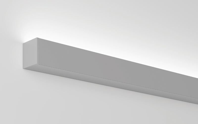B2SQWILED. Beam 2 Square WALL MOUNT - INDIRECT. by Axis Lighting