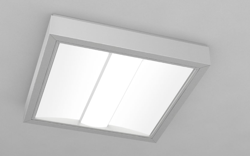 DAYCLED. Day 2x2 Curve LED Surface Mounted. by Axis Lighting