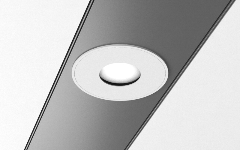 B6SAD. Beam 6 SURFACE MOUNT With Adjustable Downlight Only. by Axis ...