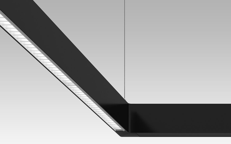 SFLDLV. StencilFlex Direct Louver Insert. by Axis Lighting