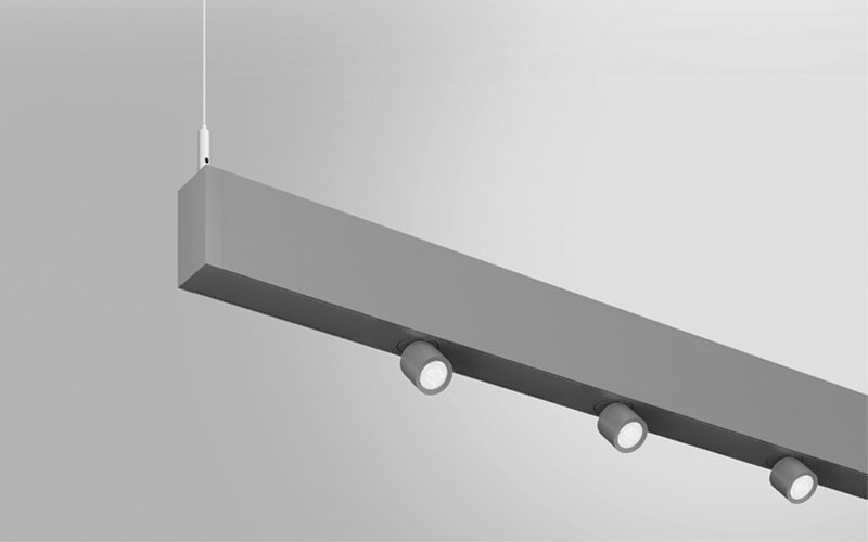 SCILAC. SCULPT PENDANT INDIRECT - WITH ACCENT OPTION. by Axis Lighting