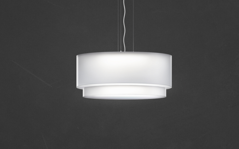 17-54. CLOUD DOUBLE DEVO PENDANT. by Barbican Lighting