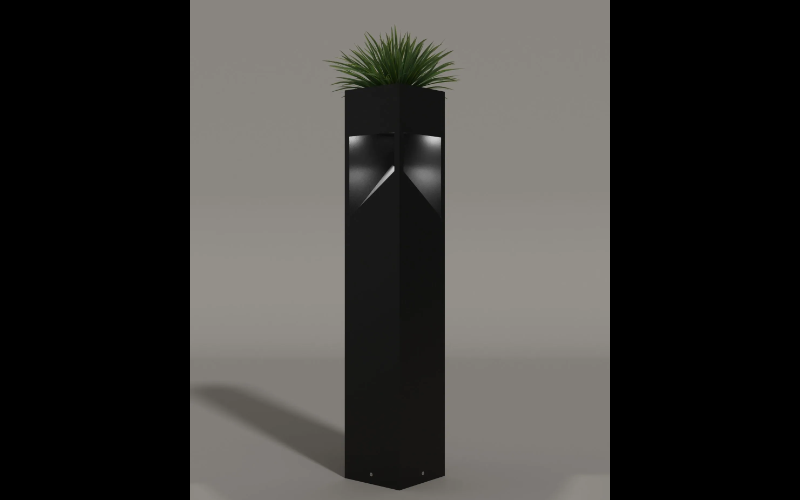 BB-BUP-BL. BUNNY PLANT STANDARD GRADE. by Bullard Bollards, Gordon Bullard