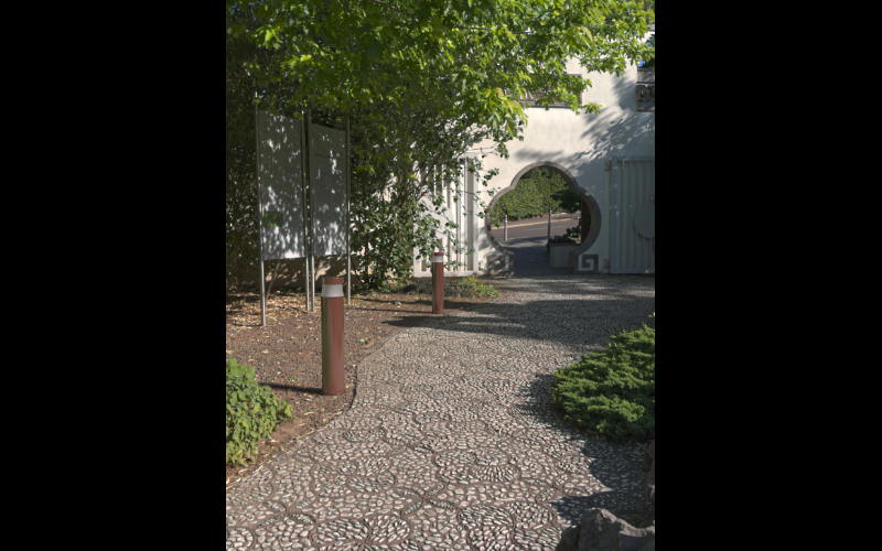 BB-HAL-BL. HALO. by Bullard Bollards, Gordon Bullard