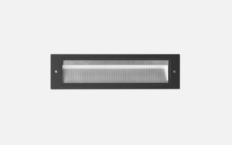 33 046. LED recessed wall luminaire - asymmetrical wide spread. by Bega US