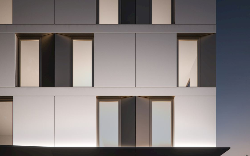 77 154. Façade floodlight Wide beam. by Bega US