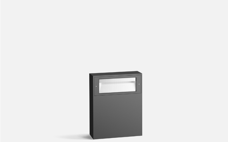 84 673. Bollard Directed light · wide spread. by Bega US