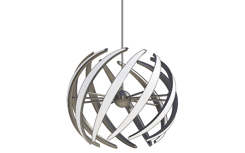 SWL. 32” Swirl Pendant. by Blackjack Lighting