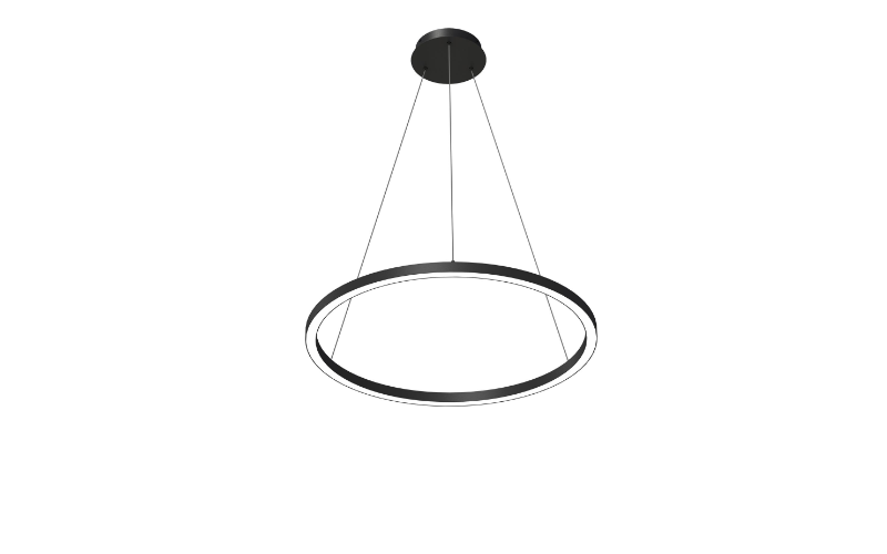 COM. Compass 36” LED Large Pendant. by Blackjack Lighting