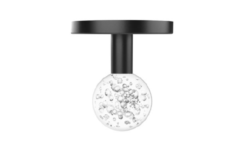 SGS. SURFACE-MOUNT ACRYLIC GLOBE SMALL - BUBBLE DIFFUSER. by Blackjack ...
