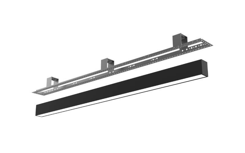 BLS2. LINEAR SLOT – RECESSED DOWNLIGHT 2in Profile / Direct ...