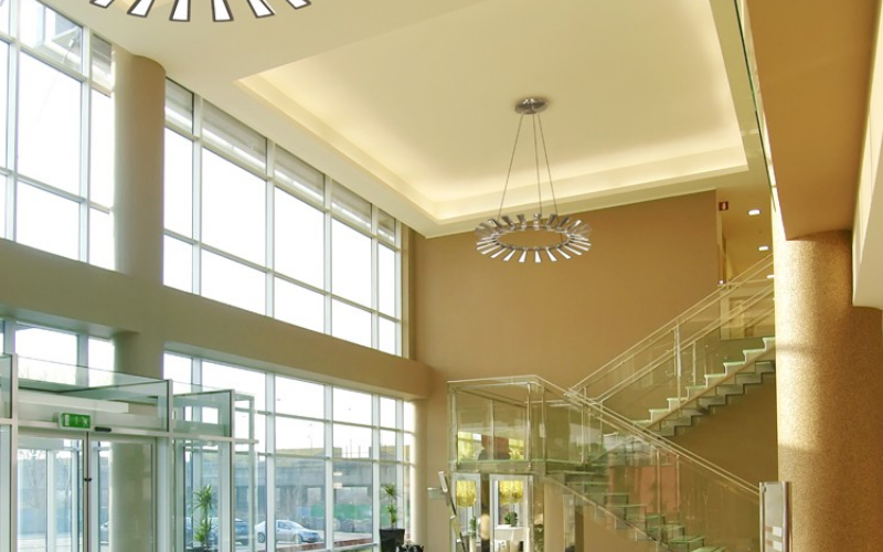 WEG. 36” Wedge Pendant. by Blackjack Lighting