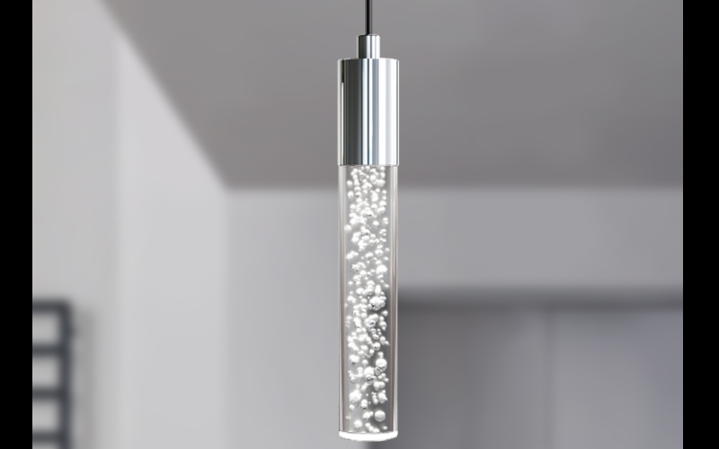 SP-LGD. 1'' Bubble Light Guide Small Pendant. by Blackjack Lighting