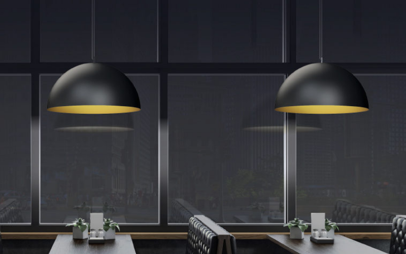 SP-DOM. 16” Domos LED Small Pendant. by Blackjack Lighting