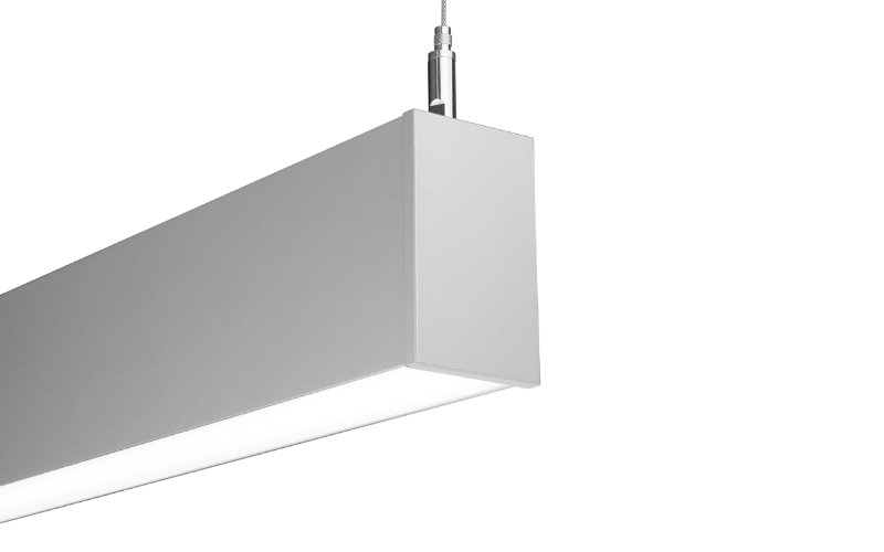 BSW255. FATHOM 2” wide direct/indirect LED luminaire, outdoor locations ...