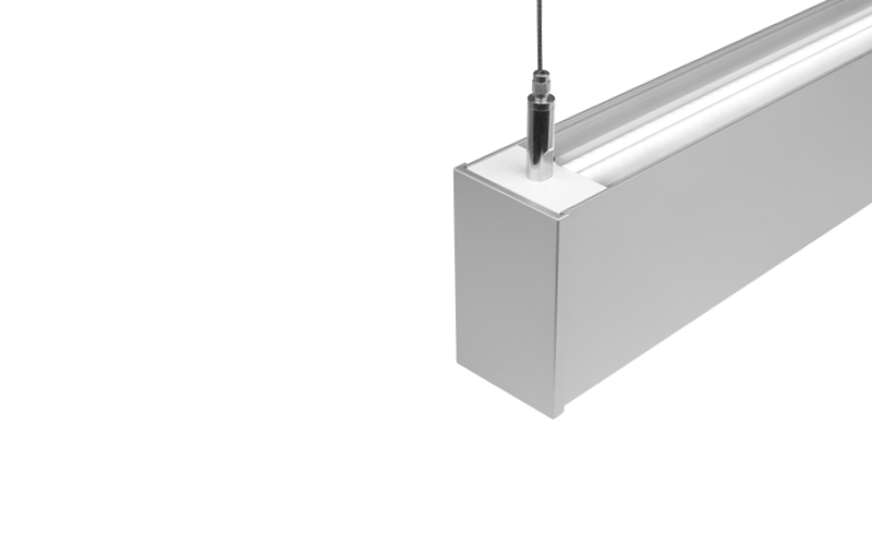BSW255. FATHOM 2” wide direct/indirect LED luminaire, outdoor locations ...