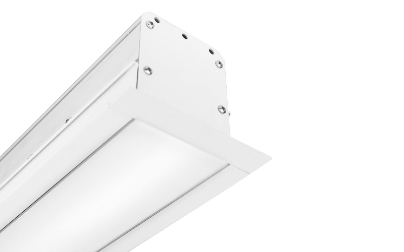HCB16. SWELL 3” wide aperture recessed LED luminaire, Illuminated by ...