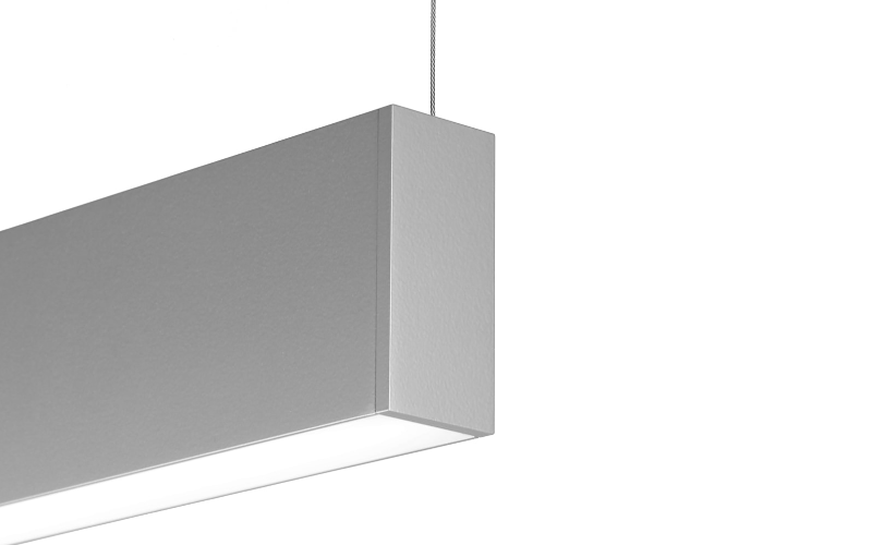 GRM30. GROM 1-3/8” x 3” direct/indirect LED luminaire. by Bartco Lighting