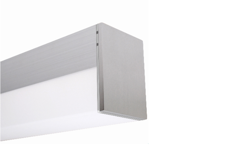 BSW215. FATHOM 3-1/8” wide LED fixture with drop lens, outdoor ...