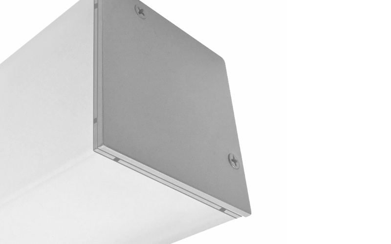 BSW755. FATHOM 4-1/4'' square corner mount LED luminaire, outdoor ...