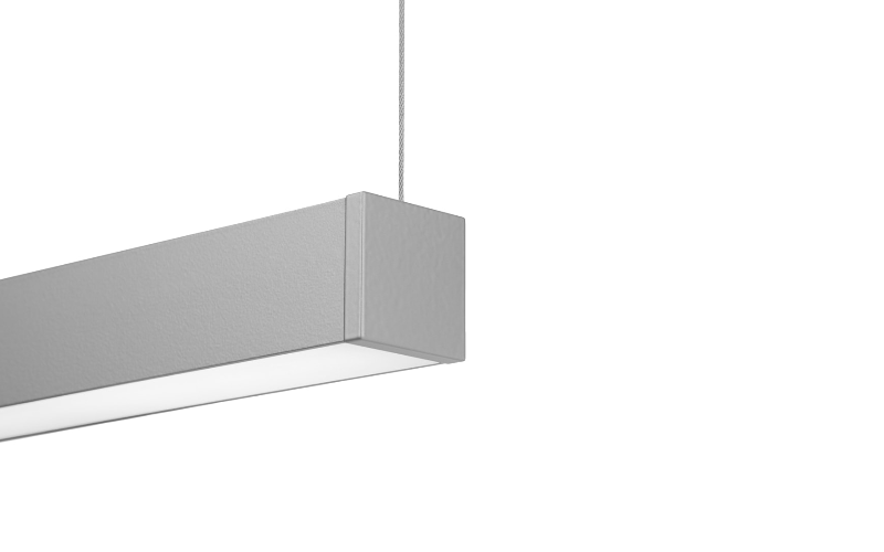 GRM10. Grom 1-1/8” square LED luminaire, remote driver. by Bartco Lighting