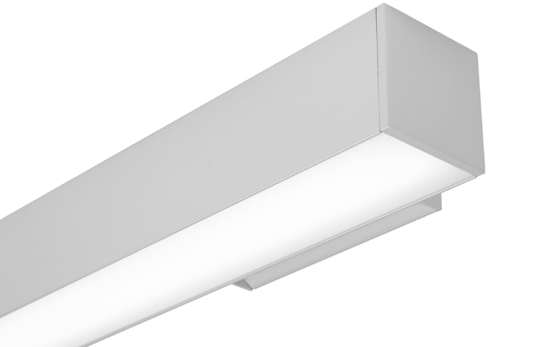 BSS722. MULLION 2-1/4” tall mullion mount direct/indirect asymmetric ...