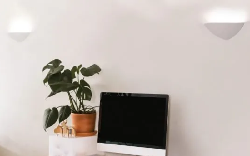 2139. Ceramic DIM LED Wall Lamp. by BYIBA Backlight