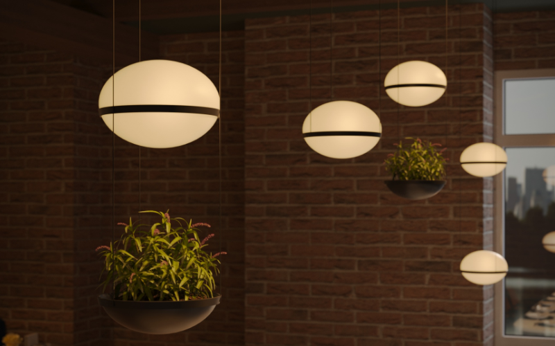 ECV-9811. GREENIO PENDANT. by Cerchio Lighting