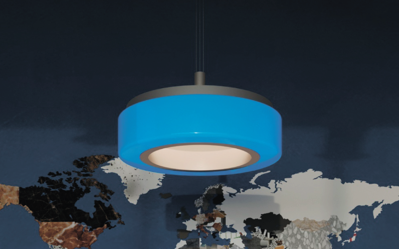 C-15SW1. BUBBLE 1800 RGB DMX. by Cerchio Lighting