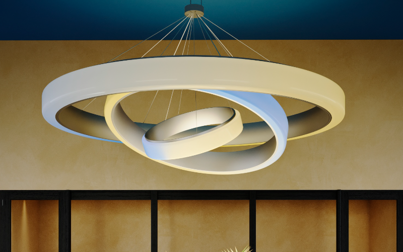 C-15SW1. BUBBLE TOURBILLON TUNABLE WHITE. by Cerchio Lighting