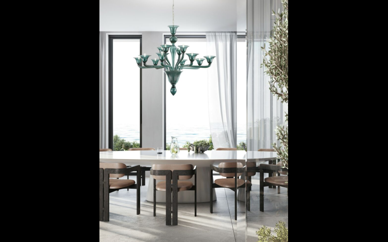 CH-NAS-GL. ANASTASIA (CHANDELIER) BEAM UP. by Cerchio Lighting, Gordon ...