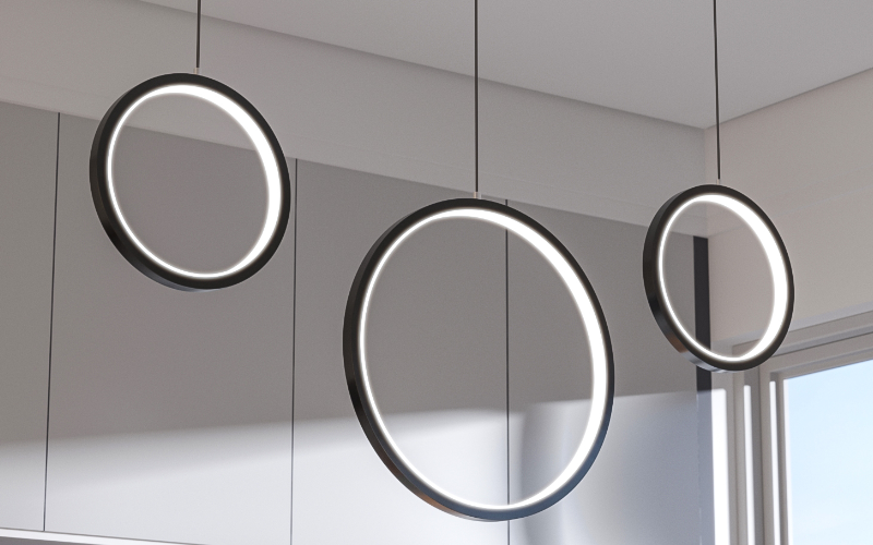 P63. CAPO IN VERTICAL. by Cerchio Lighting