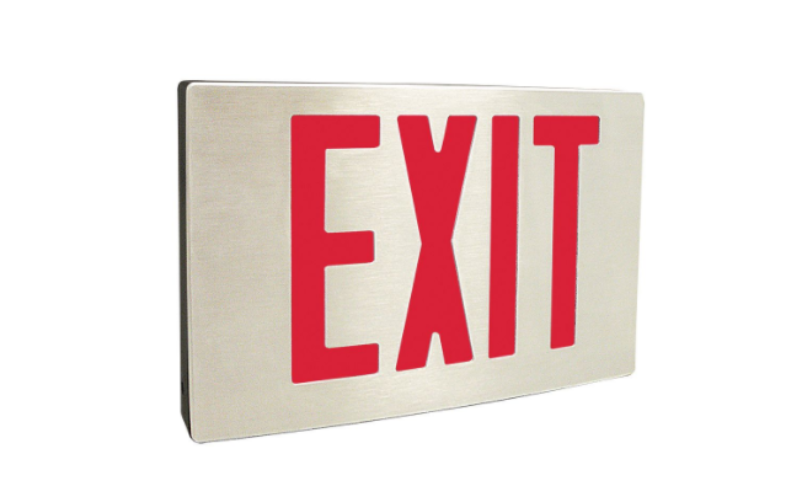 40L/ER40LD. 40 series LED die-cast aluminum exit sign NYC Approved 8 ...
