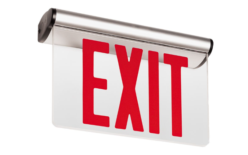 44R/ER44. 44R Series LED edge-lit exit sign. by Chloride, Signify
