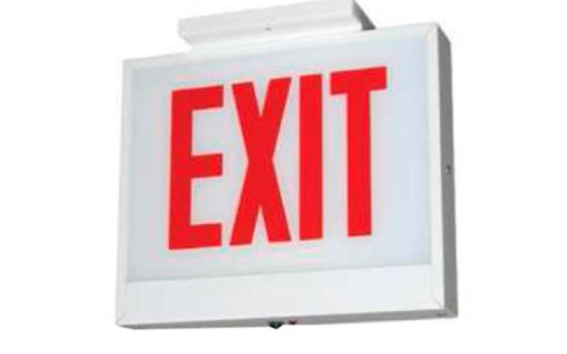 CES/CESE. CES series LED steel exit sign Chicago Approved. by Chloride ...