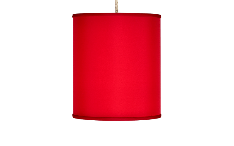 FSPS. Fabric Drum Pendant Socket. by Chameleon Lighting