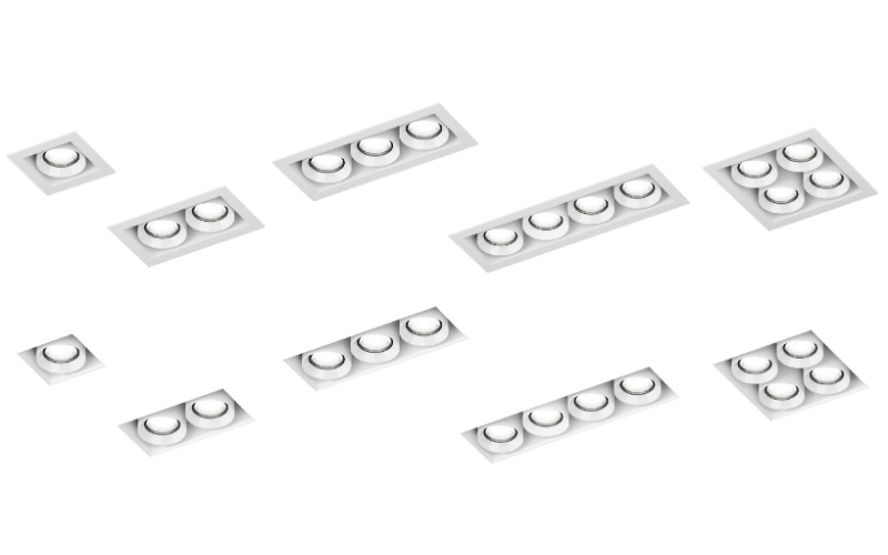 S3. GYROSHIFT MULTIPLES 3'' ADJUSTABLE DOWNLIGHT. by CSL Lighting