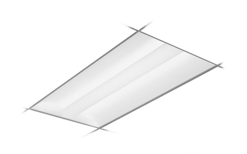 2AVE. Arioso LED 2x4 Recessed Ribbed acrylic lens, 3800, 4300, 4900, or ...