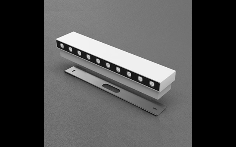 Element Pro 1 Single / Double 1-B Surface Mount LED. by Designplan